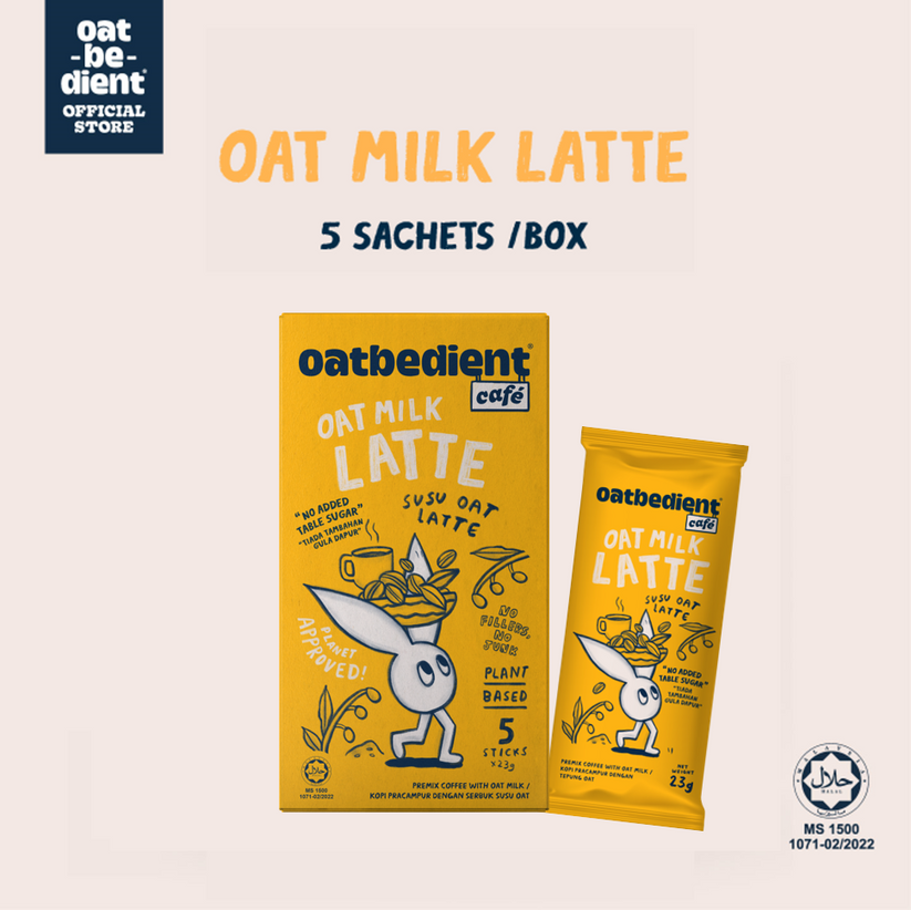 Oat Milk Latte [5 sticks/box] – Oatbedient Malaysia